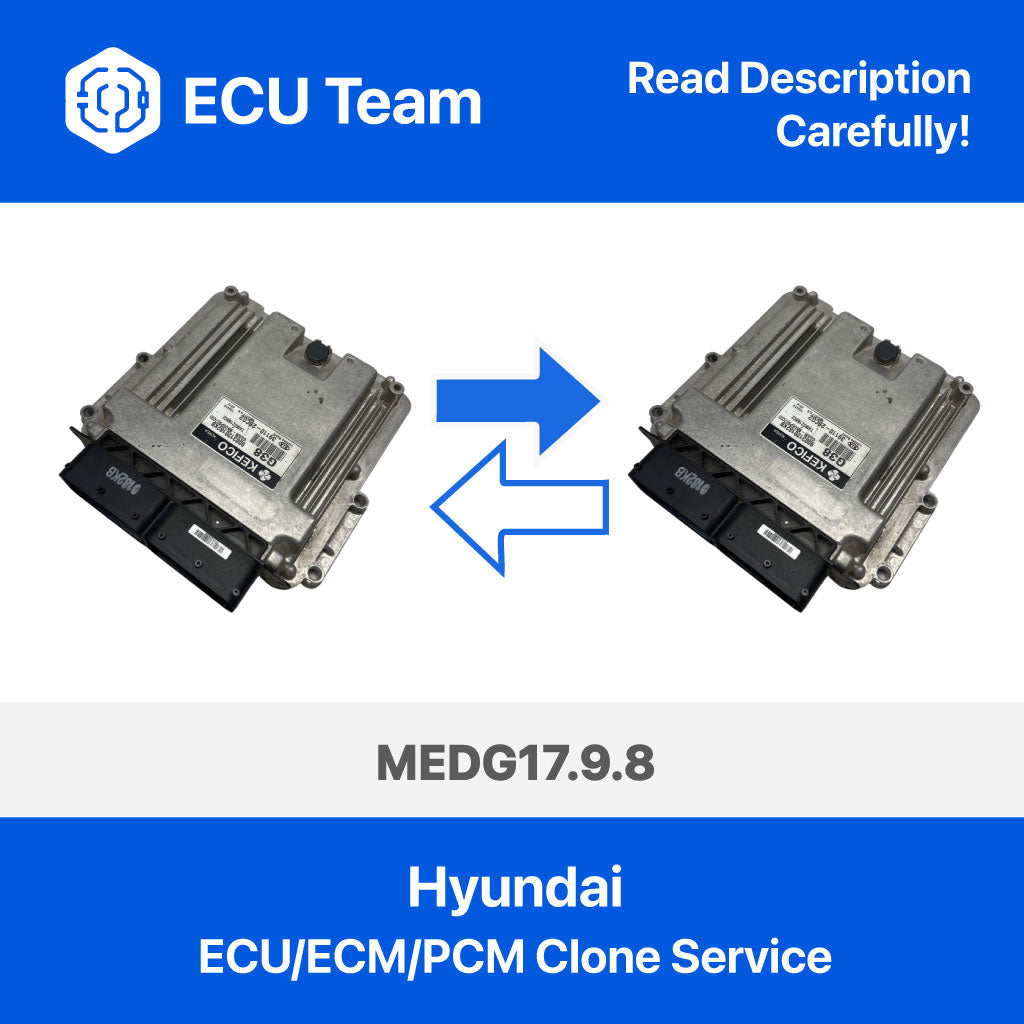 Hyundai ECU ECM PCM MEDG17.9.8 Cloning – ECU Team Corp