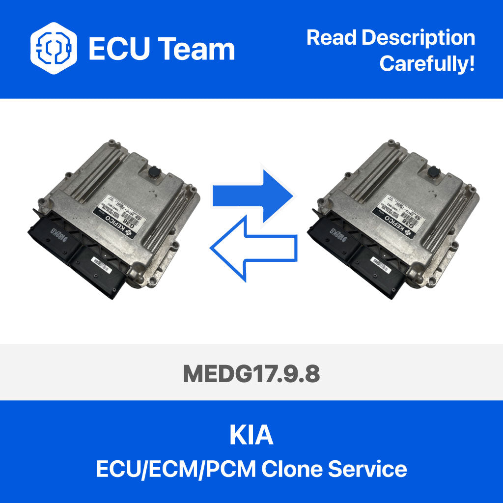 KIA ECU ECM PCM MEDG17.9.8 Cloning – ECU Team Corp